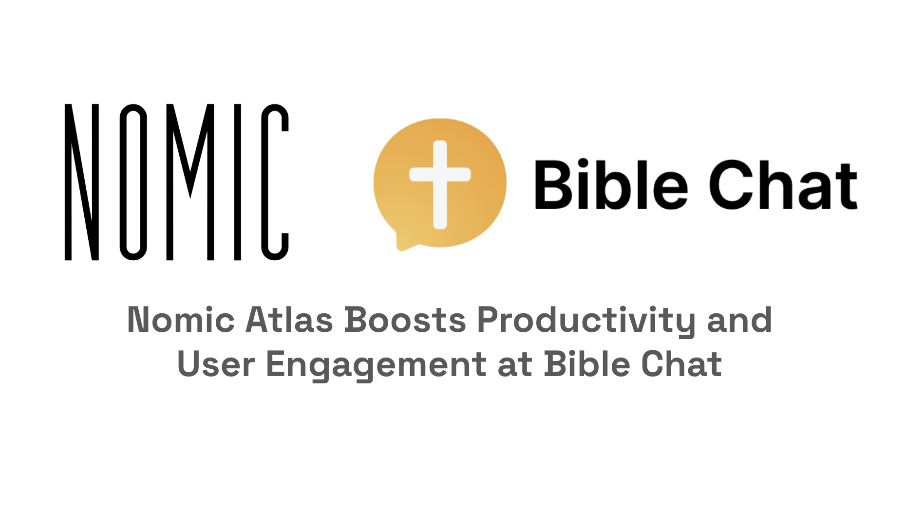 Nomic Blog: How BibleChat.ai Uses Nomic Atlas to Uncover Trends and Boost User Interaction